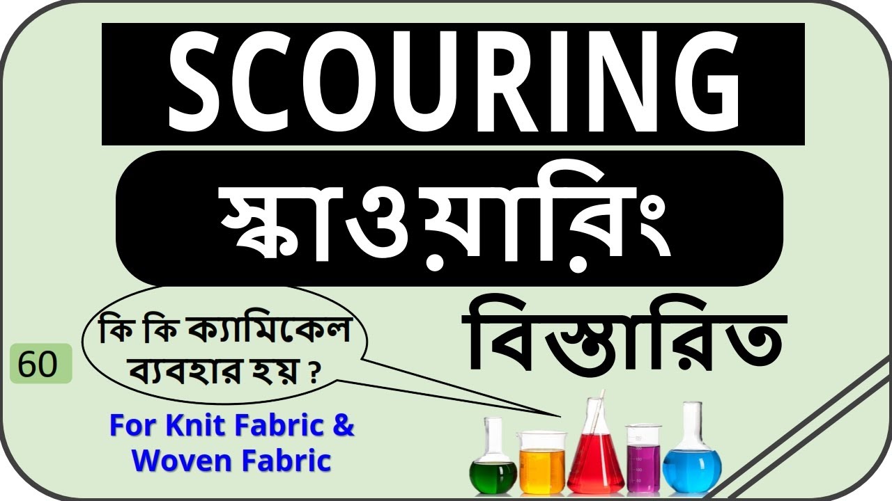 Scouring in textile | wet processing | Pretreatment Process A to Z ...