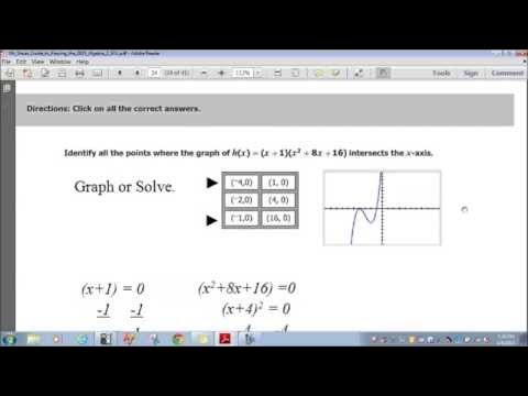Mr Shuas Guide to Passing the 2015 Algebra2 SOL Part3of4 - YouTube
