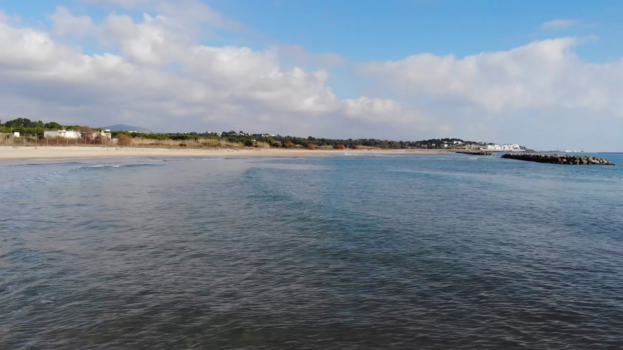 Playa Cubelles 2021Tranquilidad 4K dron Cataluña - YouTube