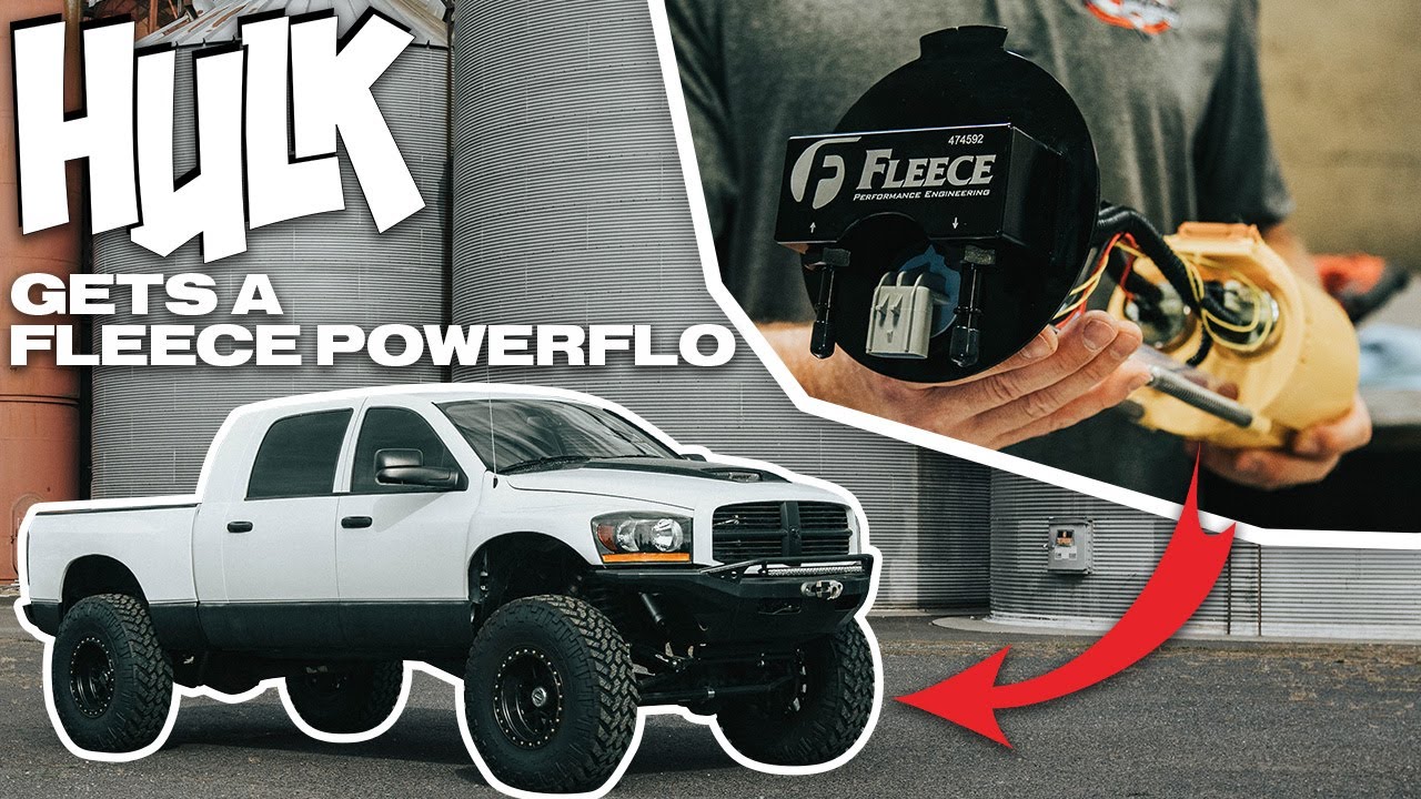 THIS IS HOW WE DO IT | HULK GETS A FLEECE POWERFLO IN-TANK LIFT PUMP ...