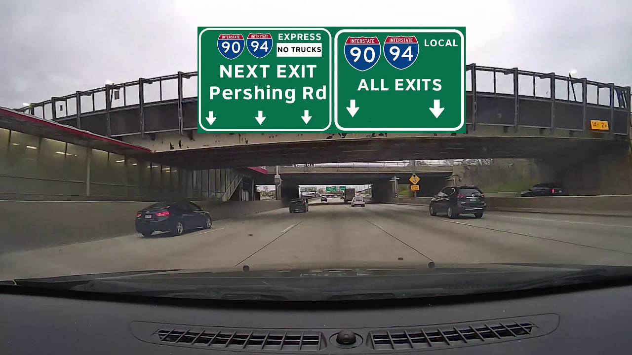 Dashcam Drive - Chicago in 4K | Interstate 90/94 Bishop Ford to Dan ...