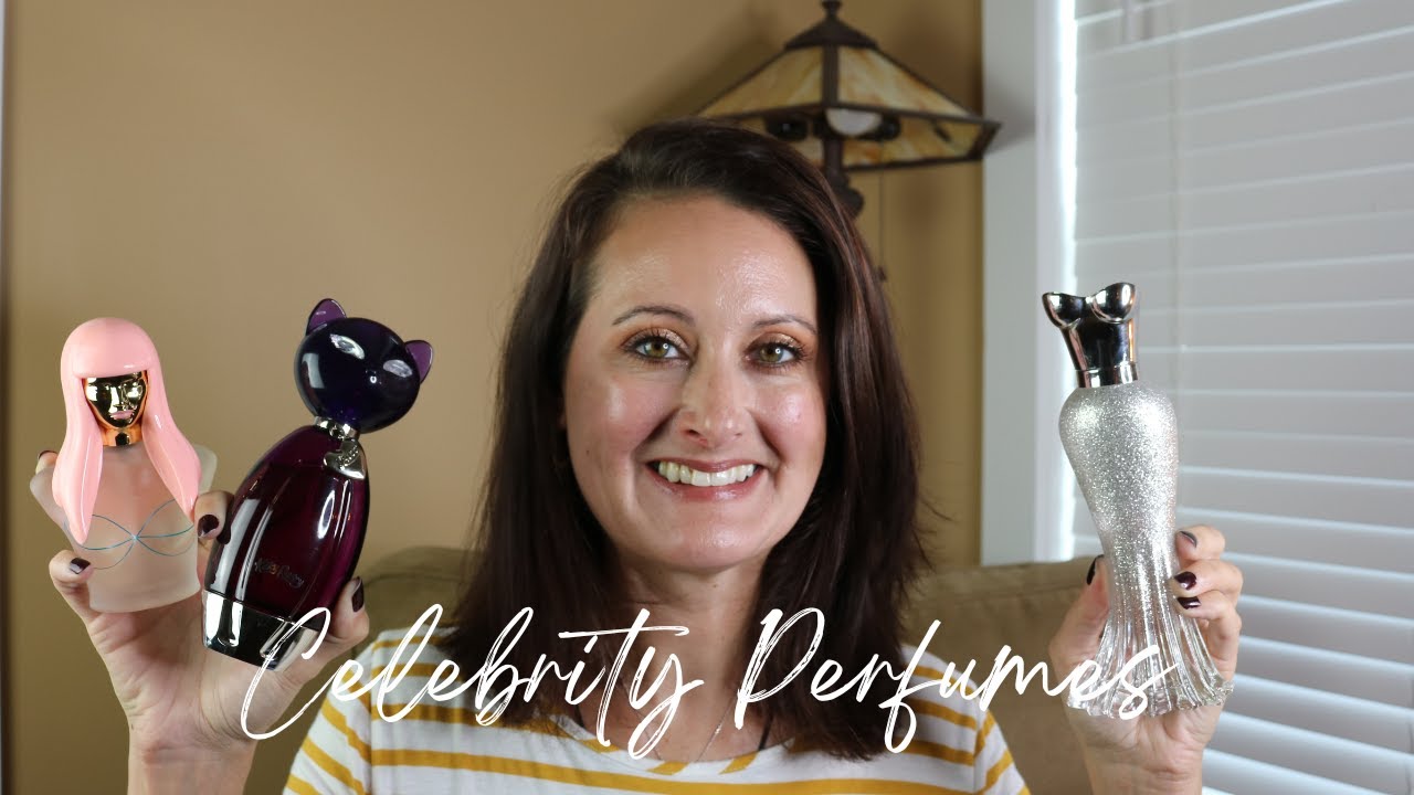 My Celebrity Perfume Collection - YouTube
