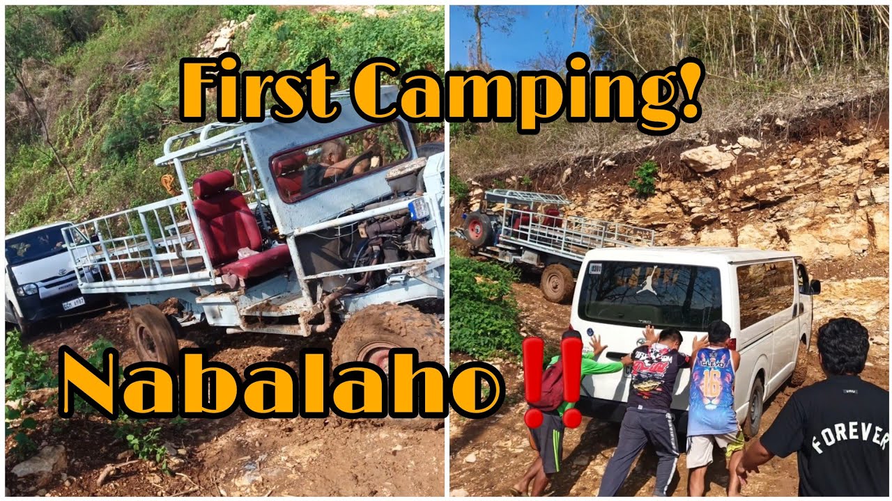 Episode 2: Nagka-aberya ang aming unang pag Camping! ( Raw camping ...