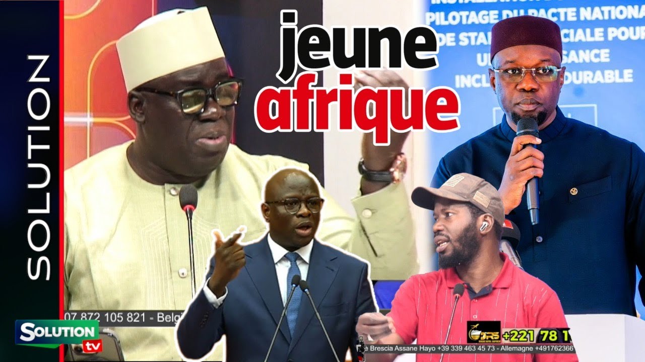 DÉMISSION DE CHEIKH DIBA SA NDIOGOU TIRE SUR JEUNE AFRIQUE...SEN XIBAAR ...