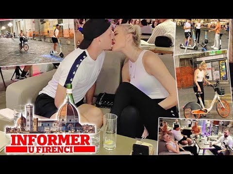 SOFIJA I LUKA IZNENADILI EKIPU INFORMERA! Poznati par na intervju stigao trotinetom i biciklom!