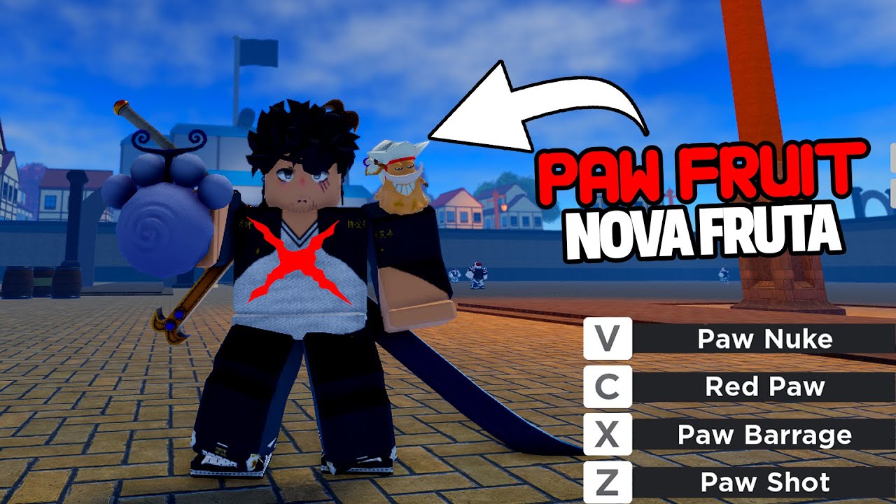 SHOWCASE DA PAW PAW NO MI NO NOVO JOGO DE ONE PIECE NO ROBLOX *project ...