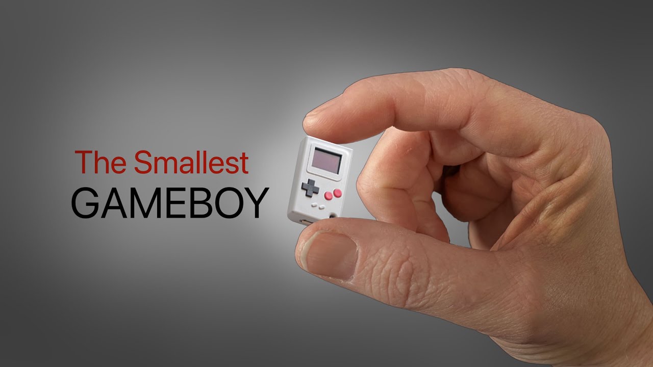 Thumby: The World's Smallest Handheld Game - YouTube