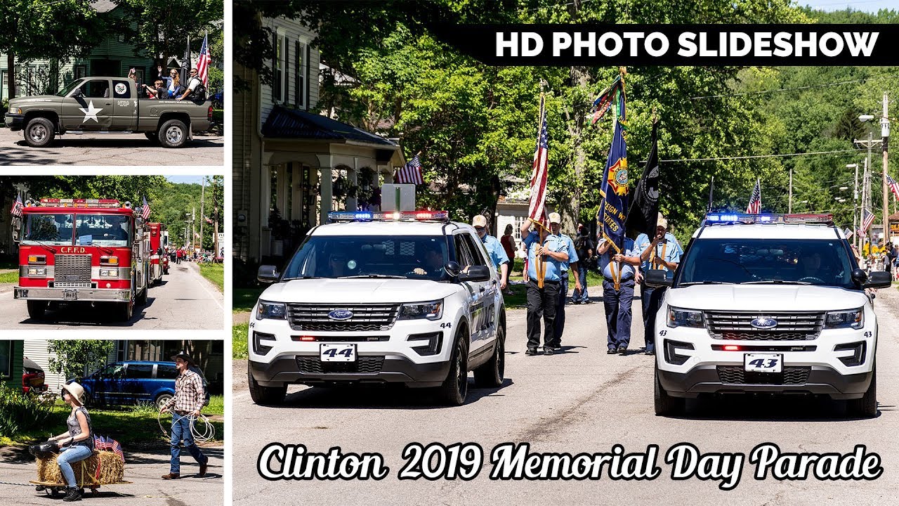 2019 Clinton Memorial Day Parade - YouTube