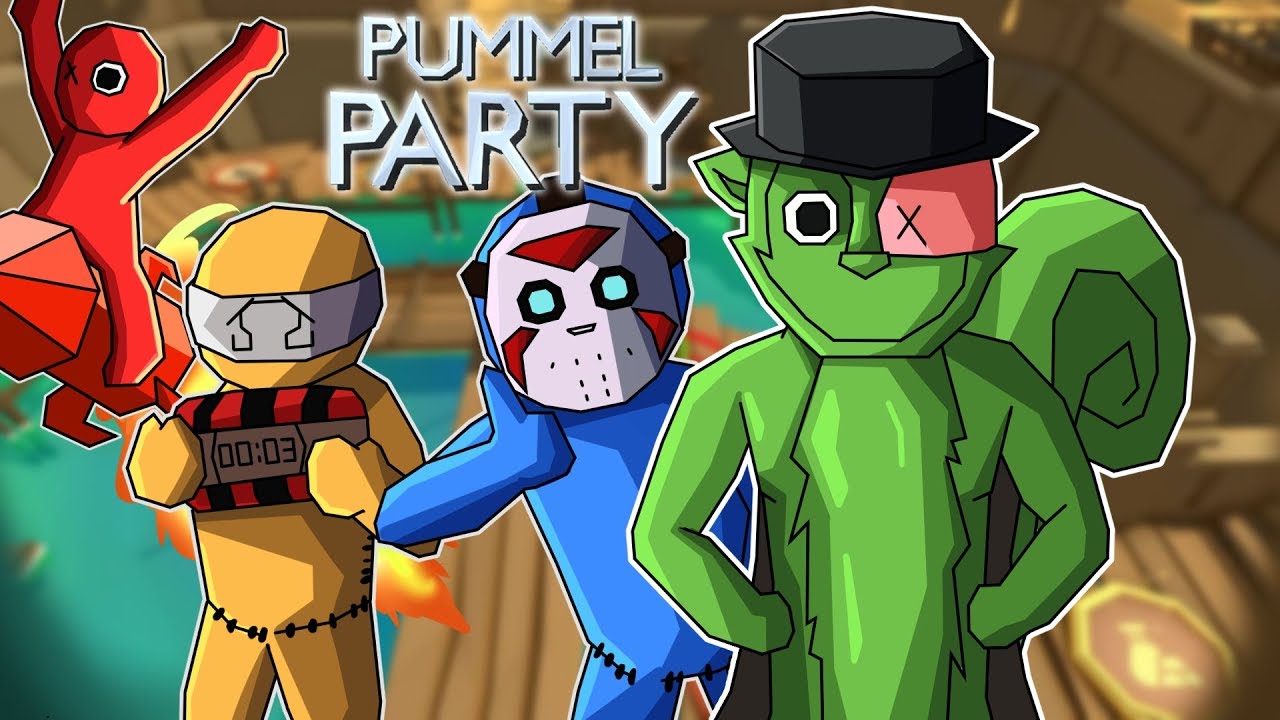 PUMMEL PARTY - CRAZY BOARD GAME! - YouTube