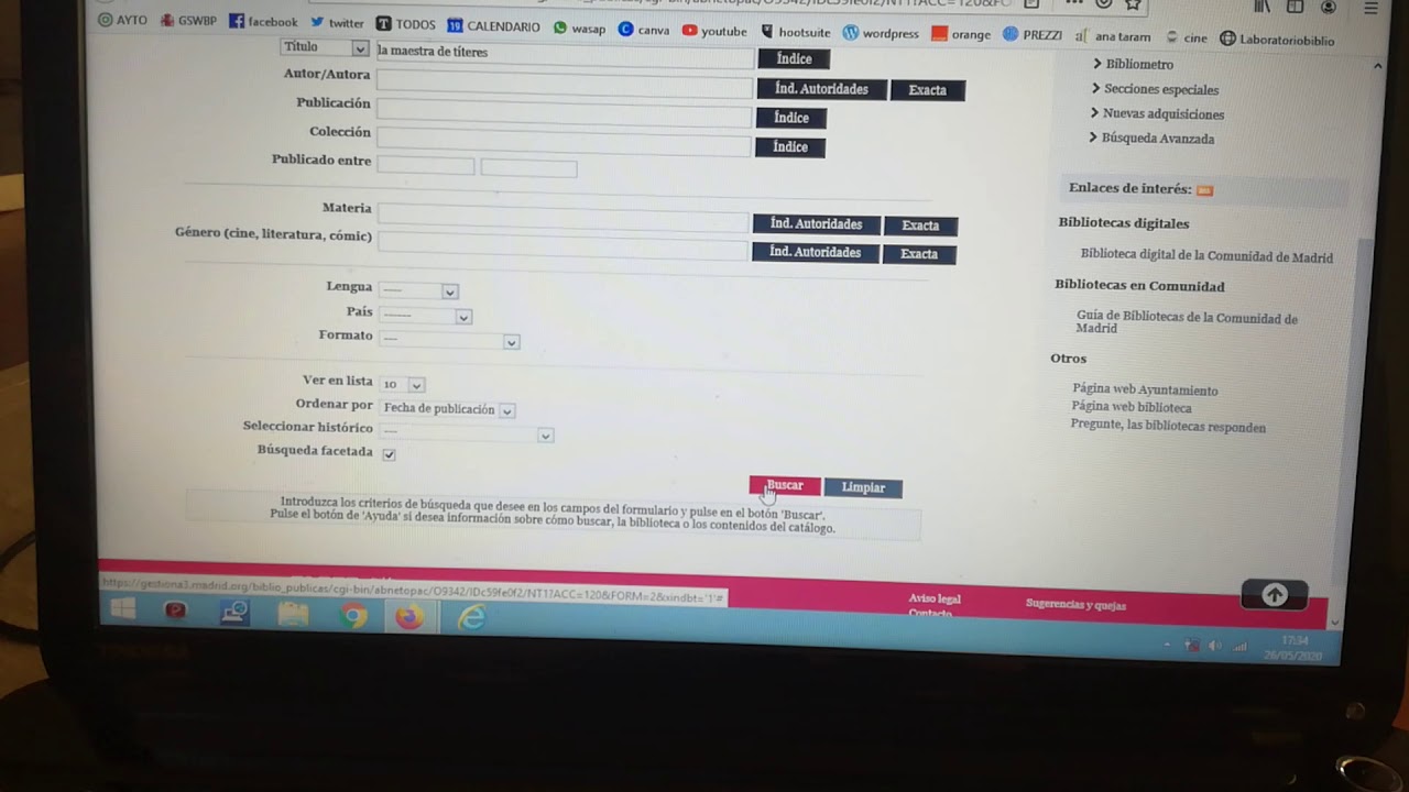 Tutorial Cómo buscar un documento en Absys - YouTube