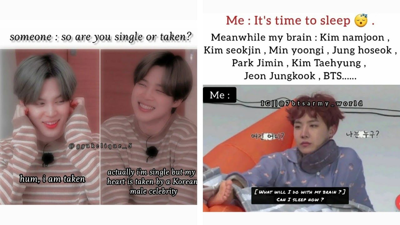 BTS funny & relatable memes🤣🤣 -78 ||BTS Memes Adda|| - YouTube