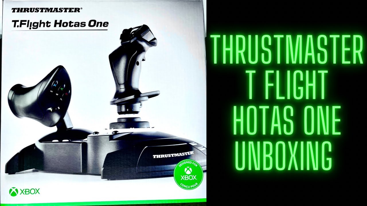 Thrustmaster T Flight Hotas One Unboxing - YouTube