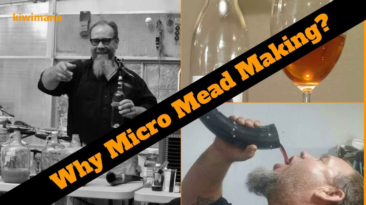 Making a Gallon of Mead: Micro Mead Making With Michael Jordan - KM160 ...