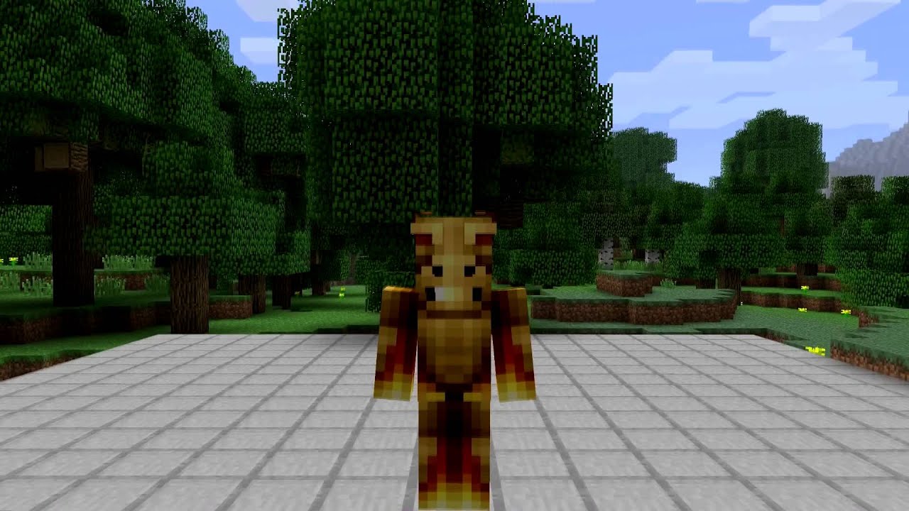 The Brazen Bull Minecraft Skin Spotlight - YouTube