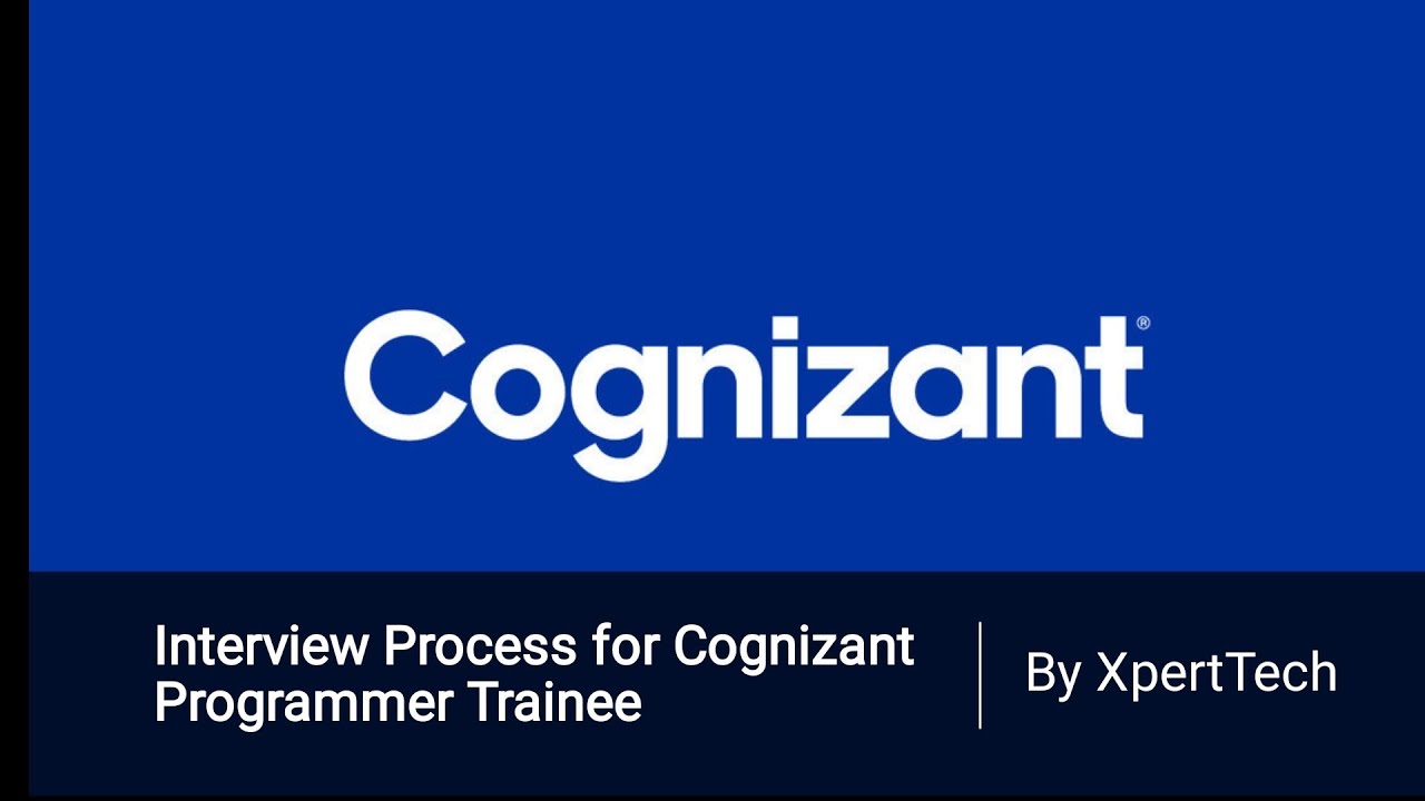 Interview process for Cognizant Programmer Trainee | Questions | Rounds ...
