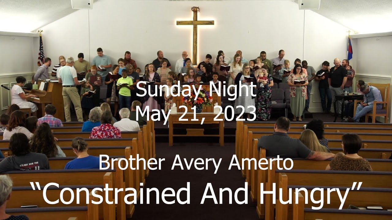 Brother Avery Amerto "Constrained And Hungry" - YouTube
