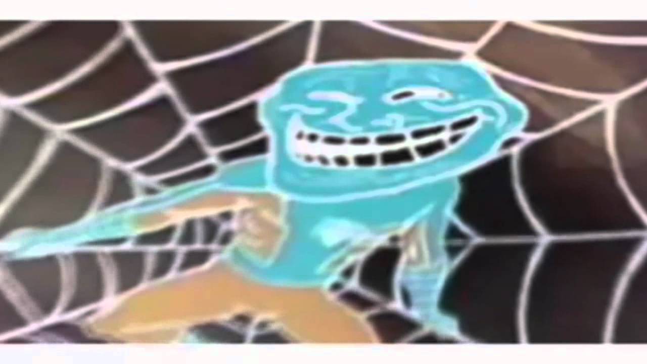 Spiderman puts on his Scary Troll Face - YouTube