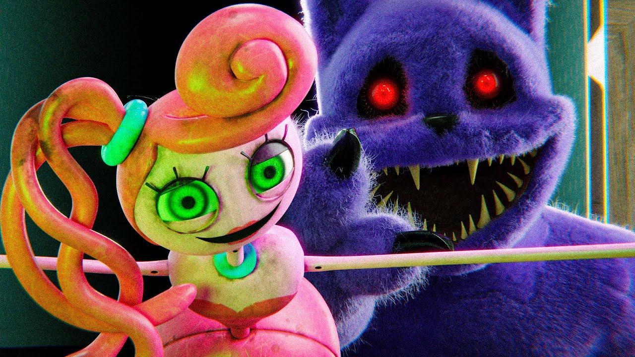 Poppy Playtime Chapter 3 - Mommy Long Legs vs New Monster - YouTube