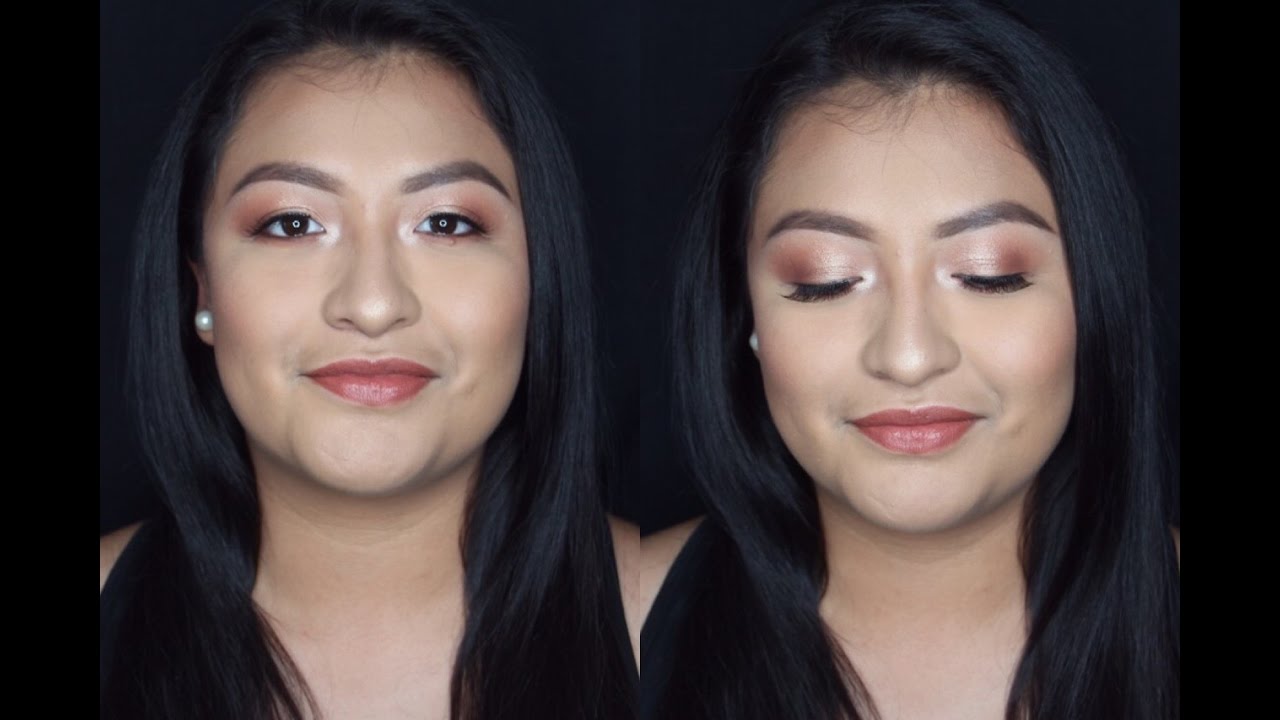 Simple Glam Client Makeup Tutorial | Melissa Almazan - YouTube