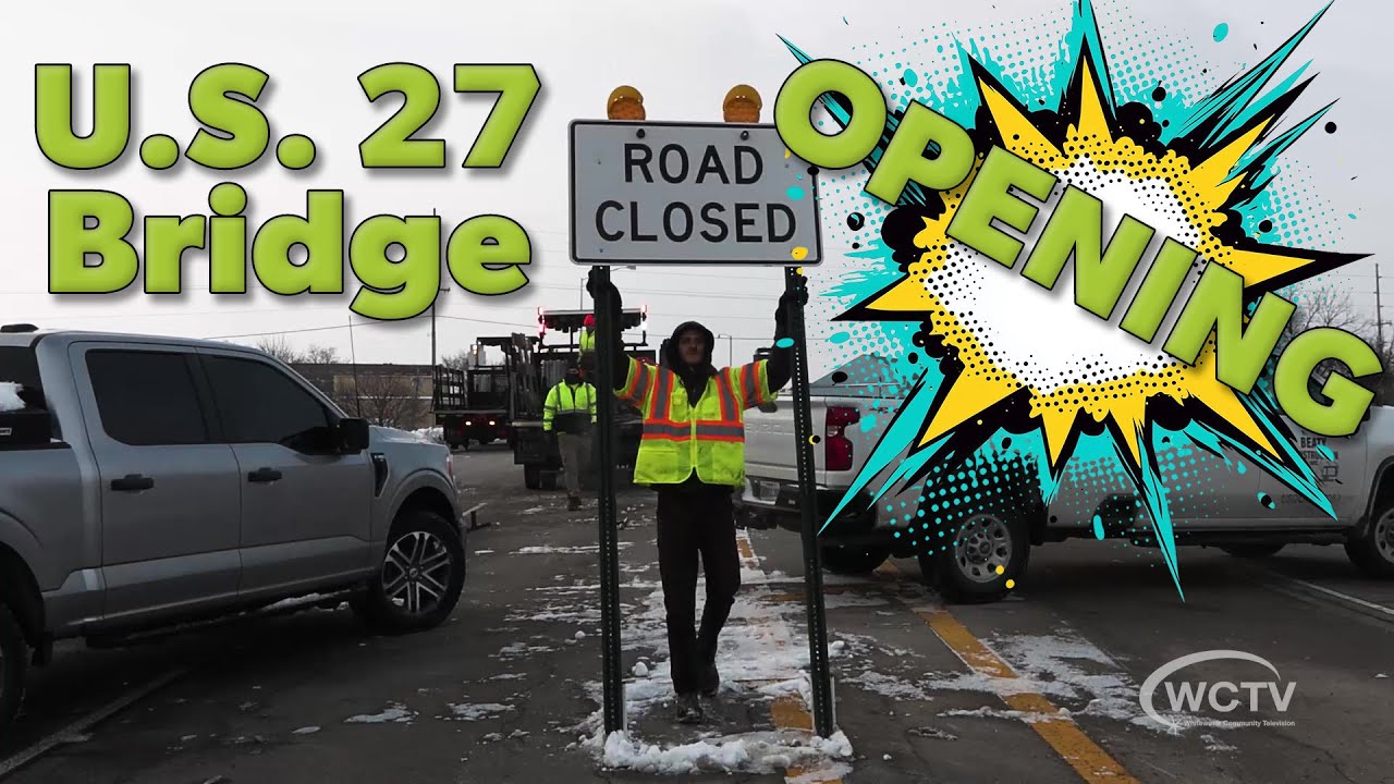 U.S. 27 Bridge in Richmond Opening 010825 - YouTube