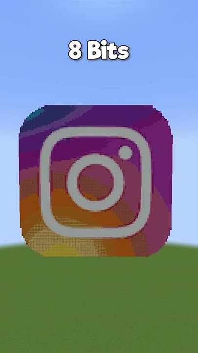 Minecraft Apps 64 bits 32 bits 16 bits 8 bits 4 bits 2 bits 1 bit #shorts - YouTube