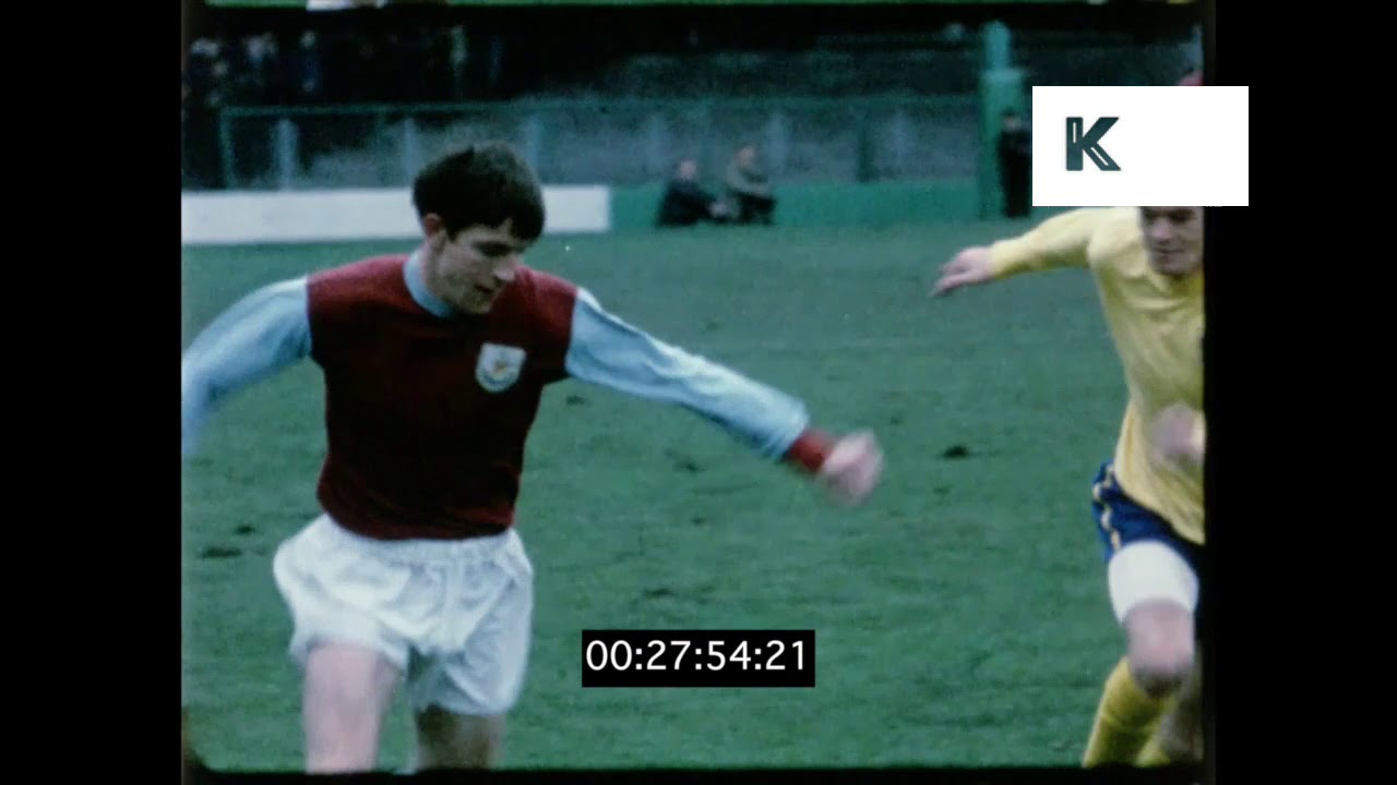1960s Burnley v Aston Villa Football Match, HD from 16mm - YouTube