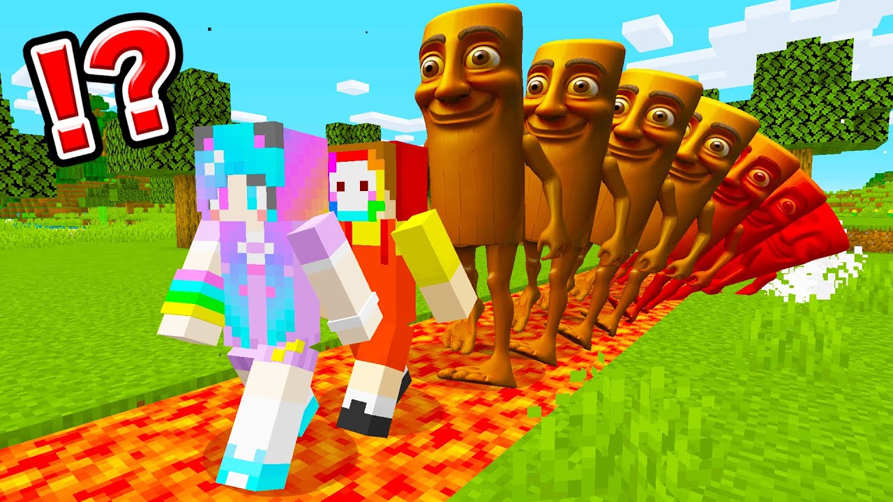 超怖いトゥントゥントゥンサフールがいる世界がヤバすぎた【まいくら・マインクラフト・イタリアンブレインロット/ITALIAN BRAIN ROT】 - YouTube