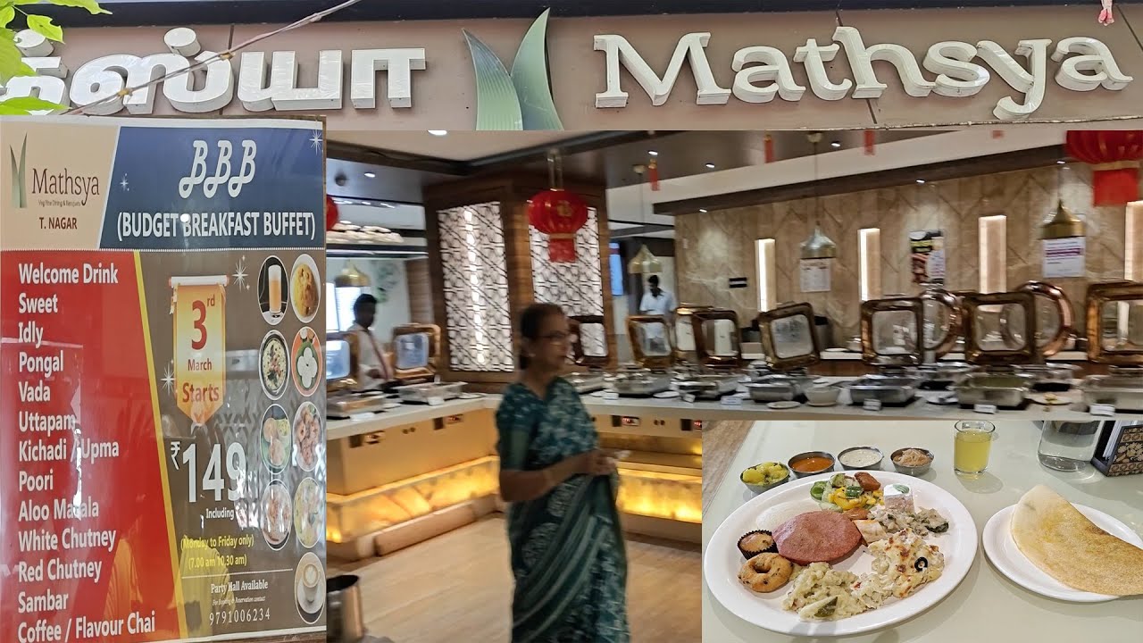 Unlimited Breakfast Buffet at Mathsya Restaurant | Unlimited Breakfast ...
