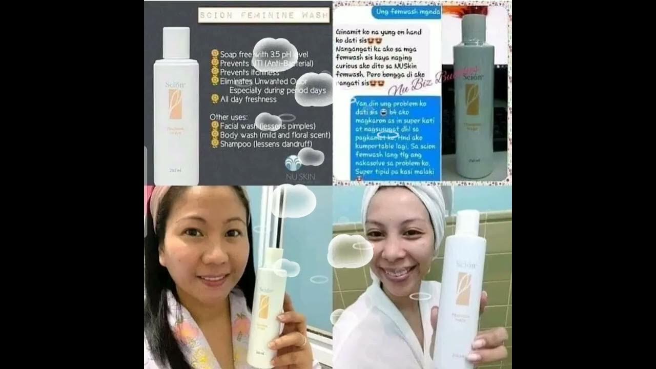 NU SKIN SCION FEMININE WASH - YouTube