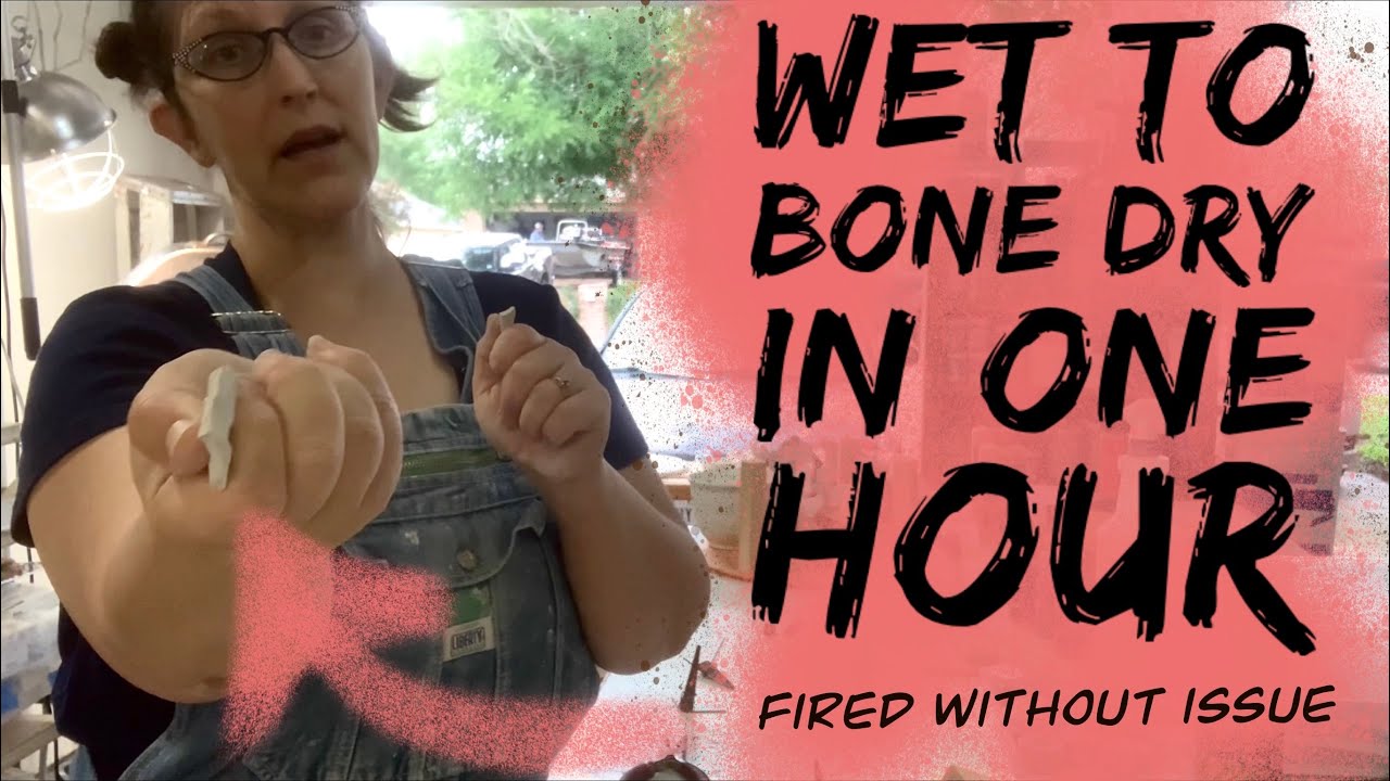 Water content in clay, glaze bone dry clay, fast dry pottery for firing ...