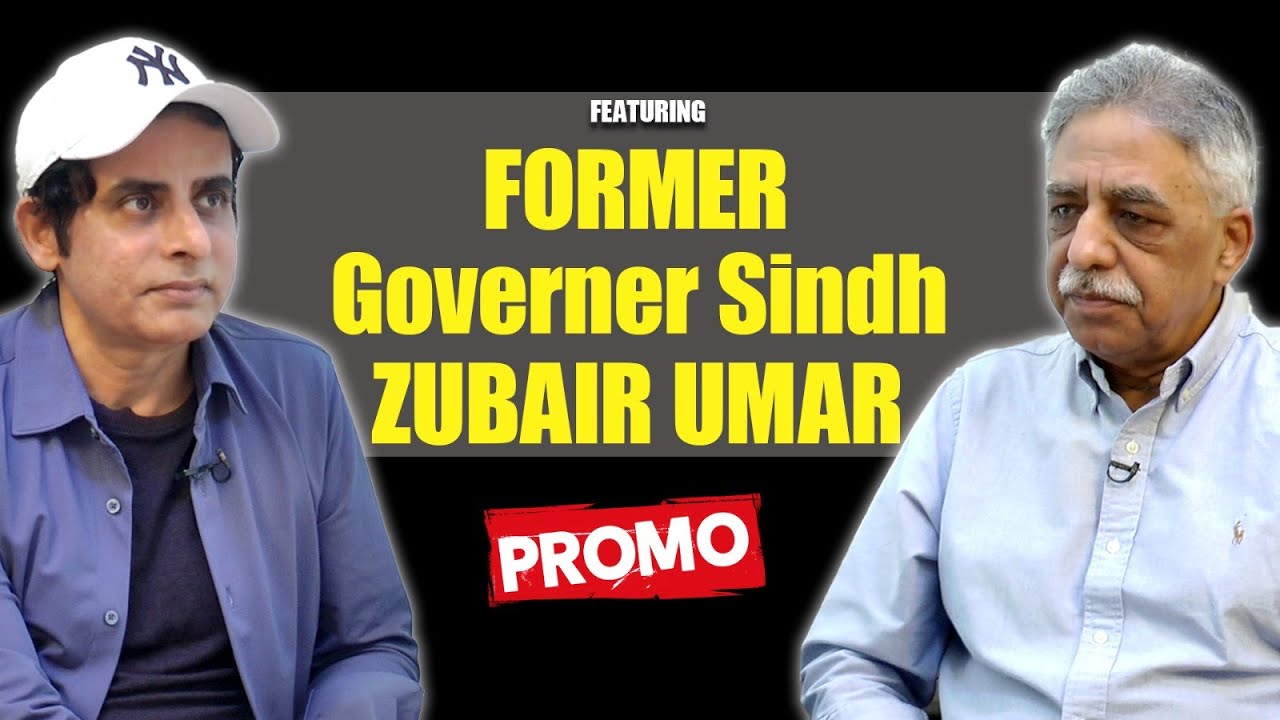 Former Governor of Sindh Zubair Umar in an Exclusive Conversation with Irshad Bhatti #promo ...