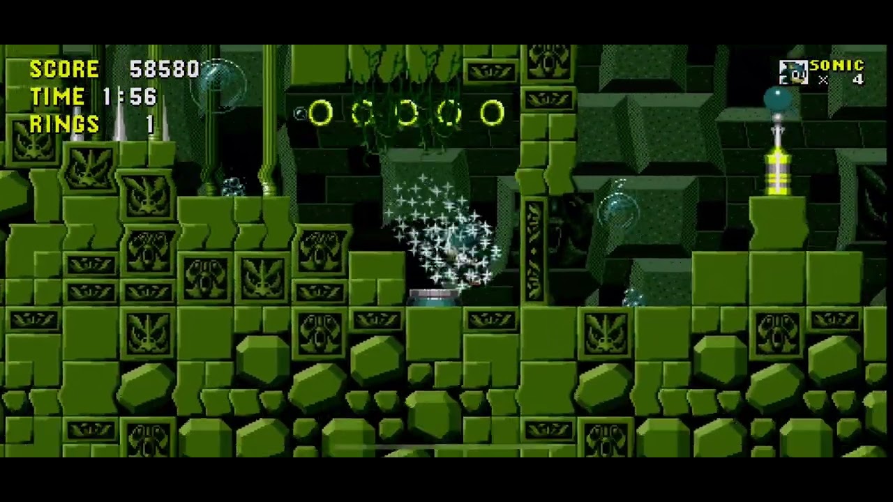 Sonic 1 - Labyrinth Zone Act 3 (IOS 2025) - YouTube