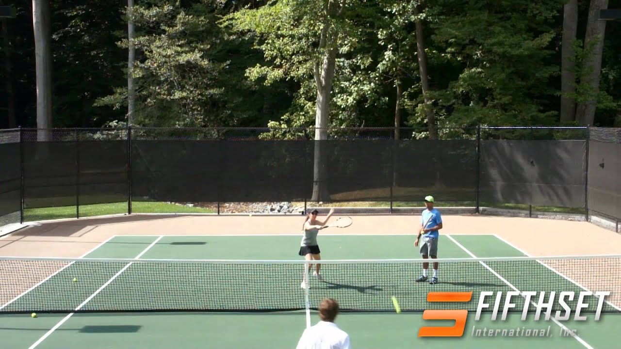 Drills - Forehand, Backhand, Baby Overhead - YouTube