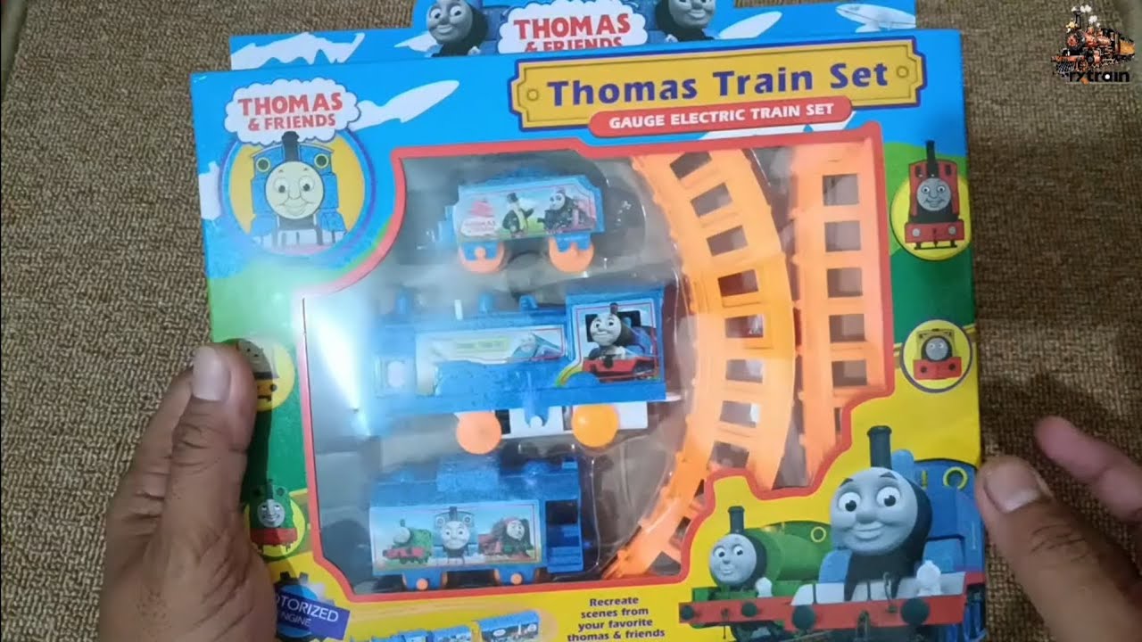 Unboxing Railking Trainset ASMR - Thomas Train - YouTube