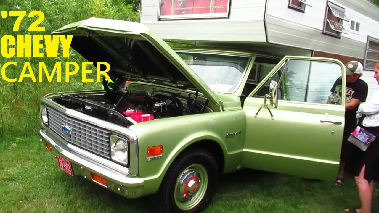 7 30 22 AMAZING "72 CHEVY CUSTOM CAMPER WITH 20,000 MILES SEEN IN ...