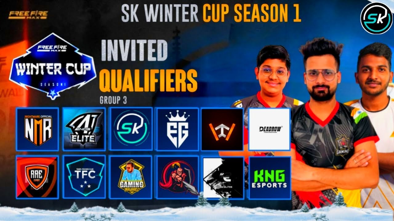 SK WINTER CUP S-1 🔥 INVITED QUALIFIER GROUP 3 | SK ESPORTS - YouTube
