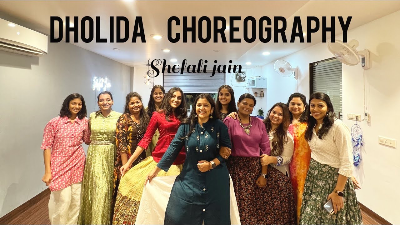Dholida Dance Choreography | Garba | Navratri special | Gangubai Movie ...