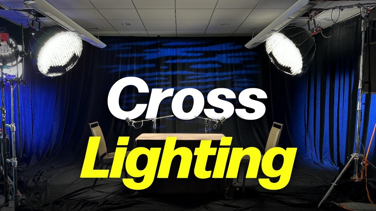 How to, Cross Key Interview Lighting | Podcast Light - Pro Vlog 57 ...