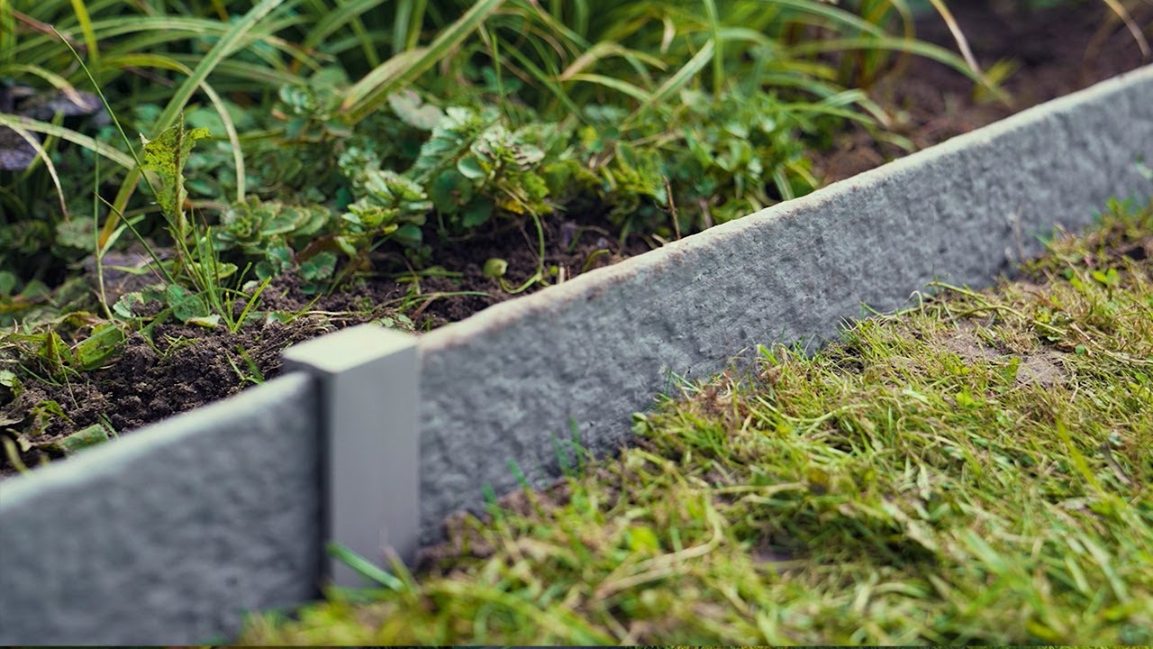 Multi-Edge ECO lawn edging - YouTube