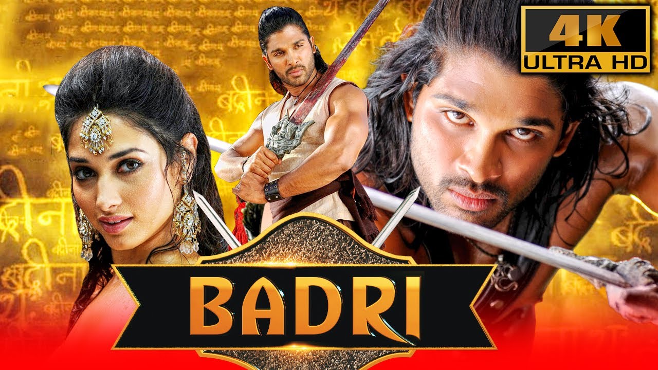Badri(4K ULTRA HD)- अल्लू अर्जुन की धमाकेदार एक्शन मूवी |Tamannaah ...