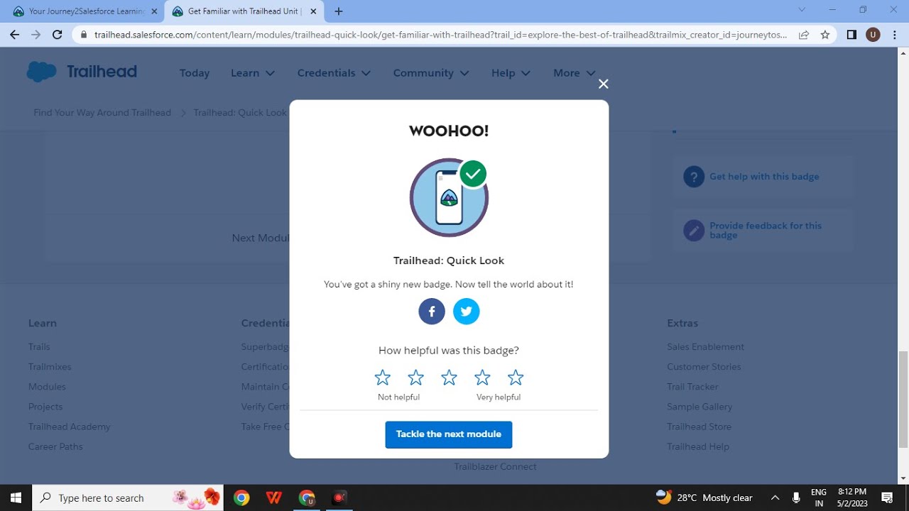 Trailhead: Quick Look | Get Familiar with Trailhead | Salesforce - YouTube