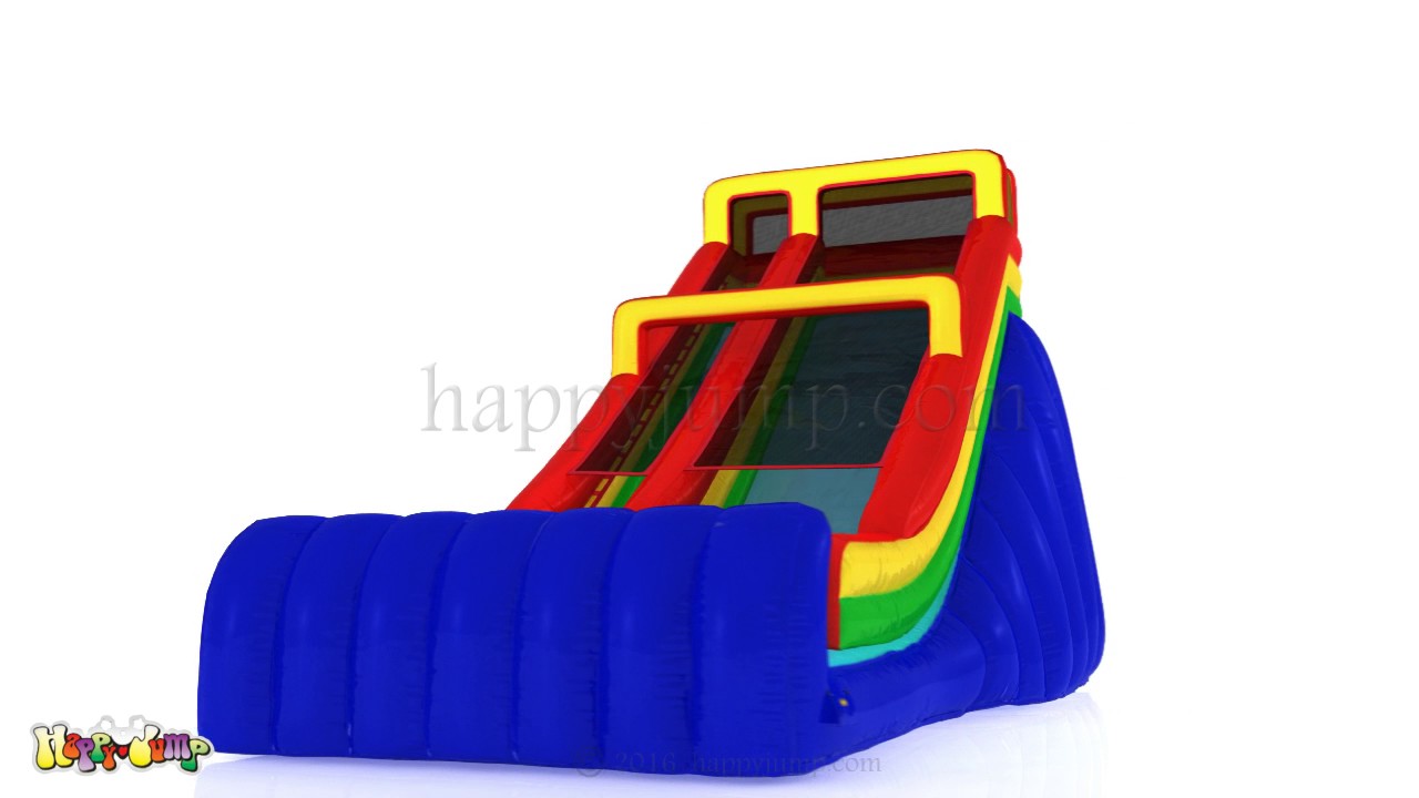 28' Single Lane Slide - SL3175 - YouTube