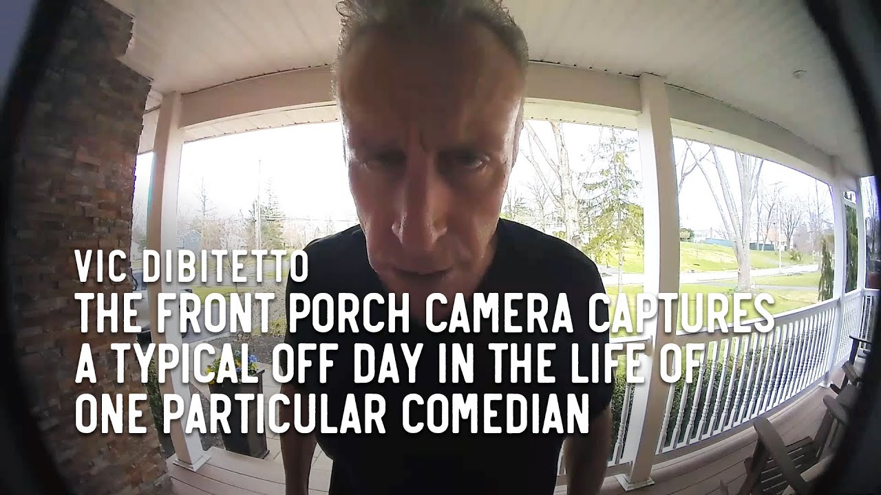 The front porch camera captures a typical off day in the life of one ...