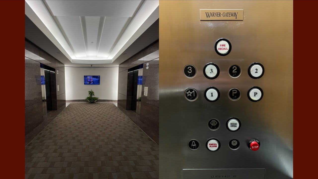 Nice Amtech Elevators at Warner Gateway (21860 North Lobby) in Woodland ...