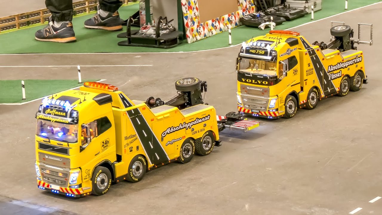 Dreams Come True! RC Construction Machines and Trucks Shine at ...