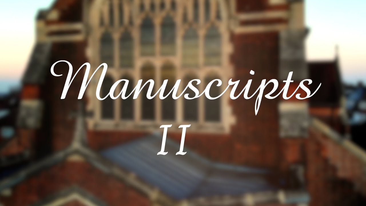 Manuscripts II - Trailer - YouTube