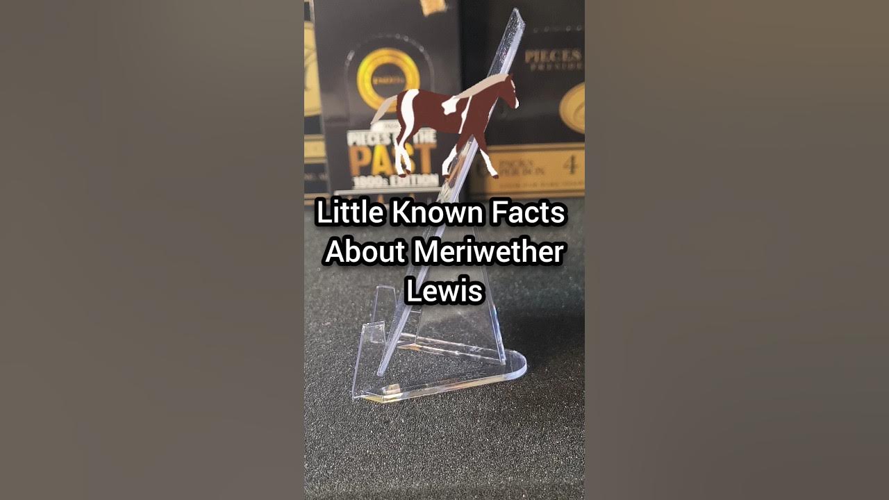 2021 Pieces of the Past Historical Edition Meriwether Lewis 1/1 Part 3/ ...