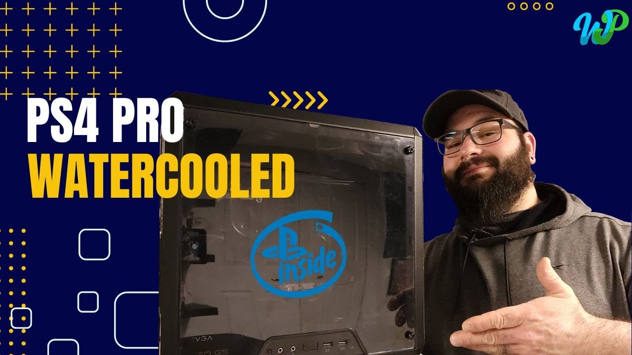Custom Watercooled PS4 Pro (with parts list) - YouTube