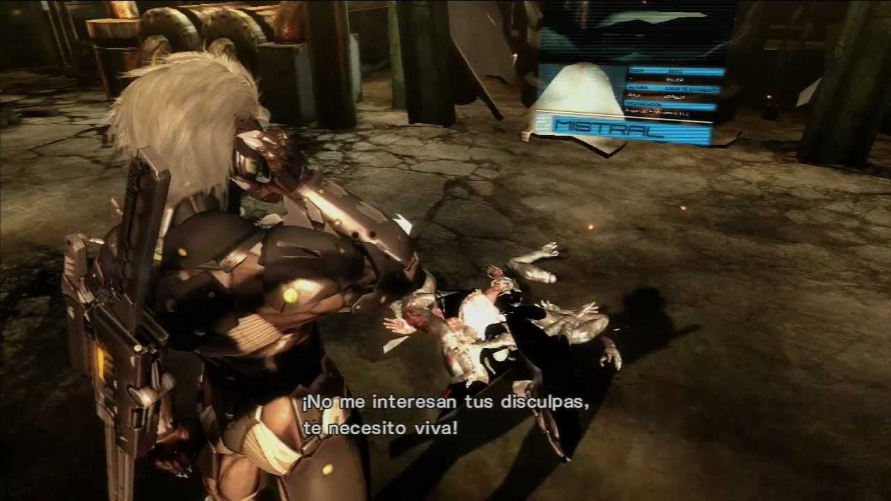Metal Gear Rising - BOSS Mistral (HD) - YouTube