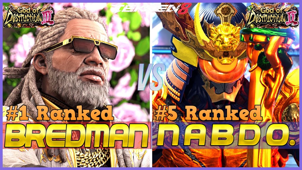 T8 BREADMAN (#1 Ranked Leroy) Vs NABDO (#5 Ranked Yoshimitsu) Tekken 8 ...